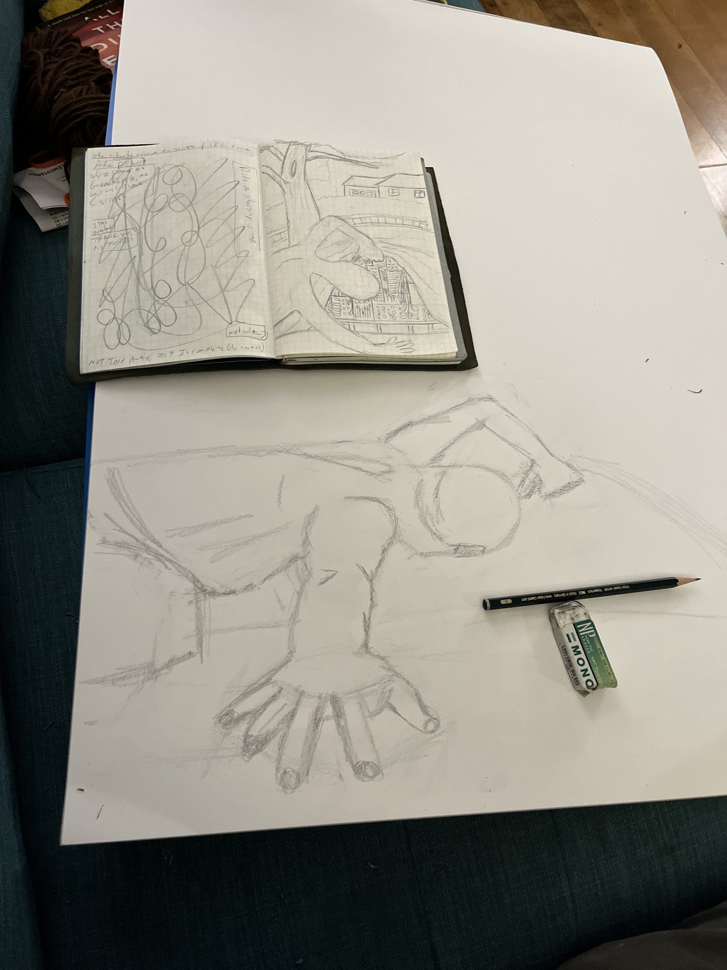 WIP : Lifting the Curtain – Pirolli Digital Sketchbook