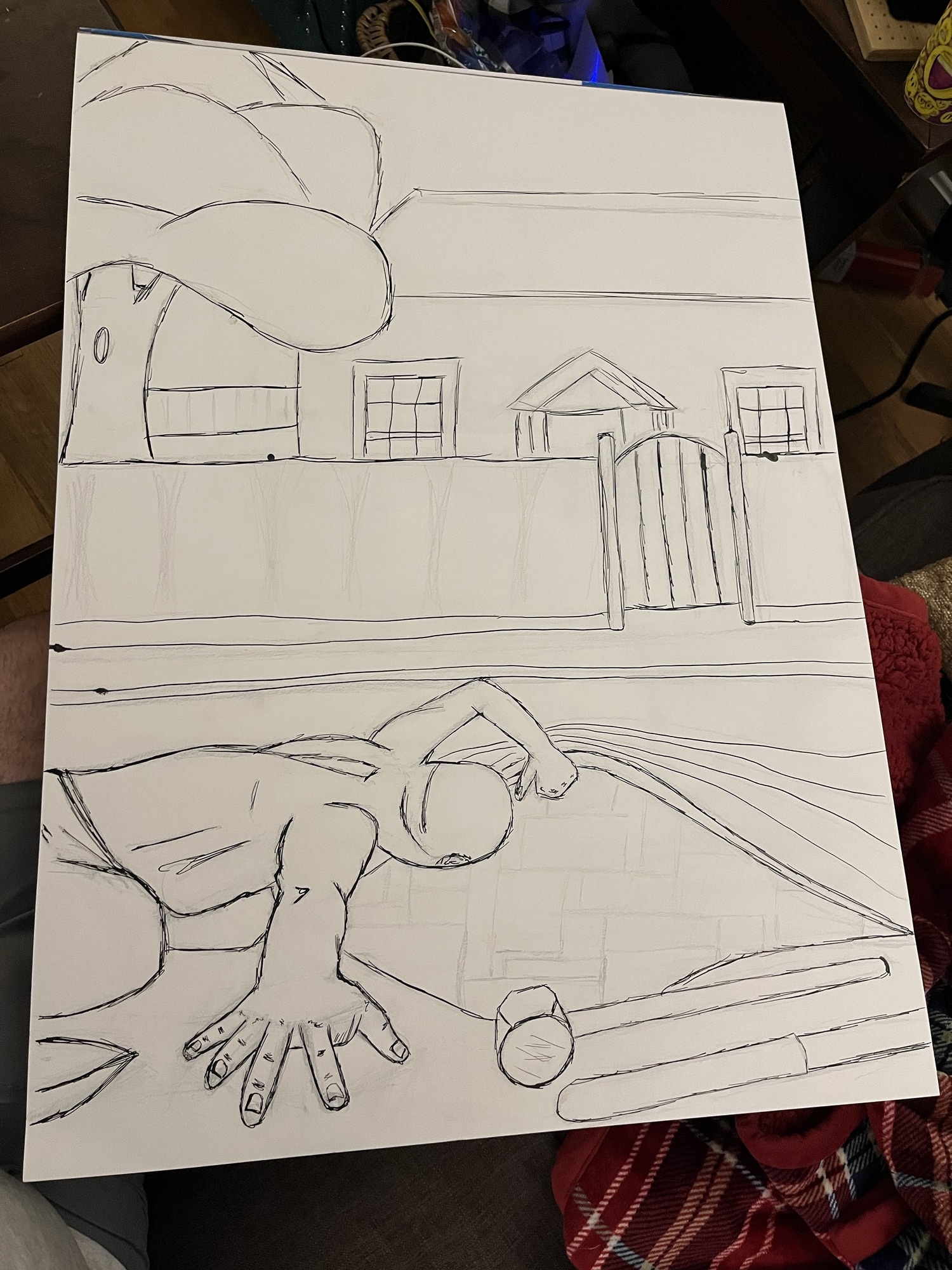 WIP : Lifting the Curtain – Pirolli Digital Sketchbook