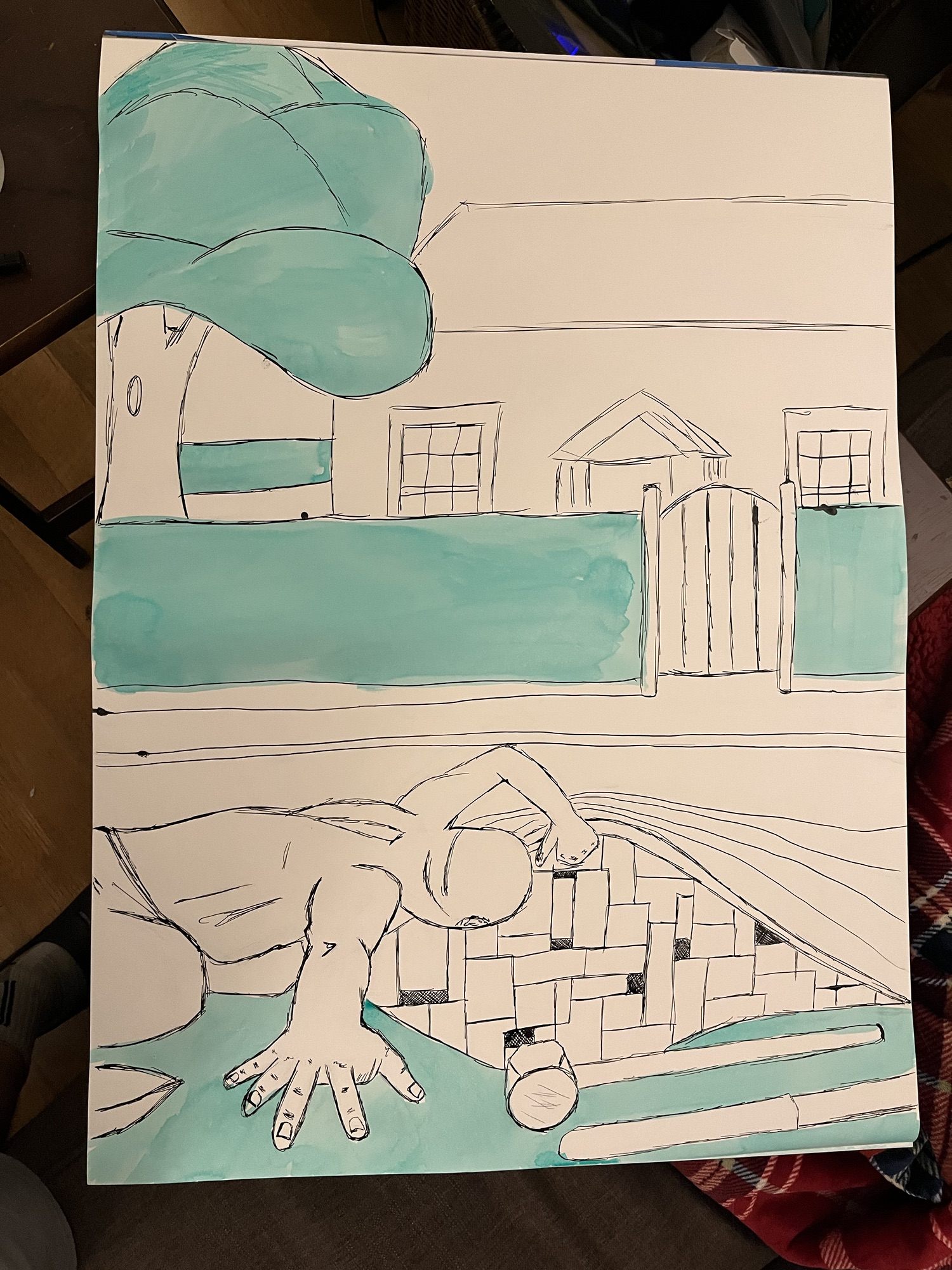 WIP : Lifting the Curtain – Pirolli Digital Sketchbook